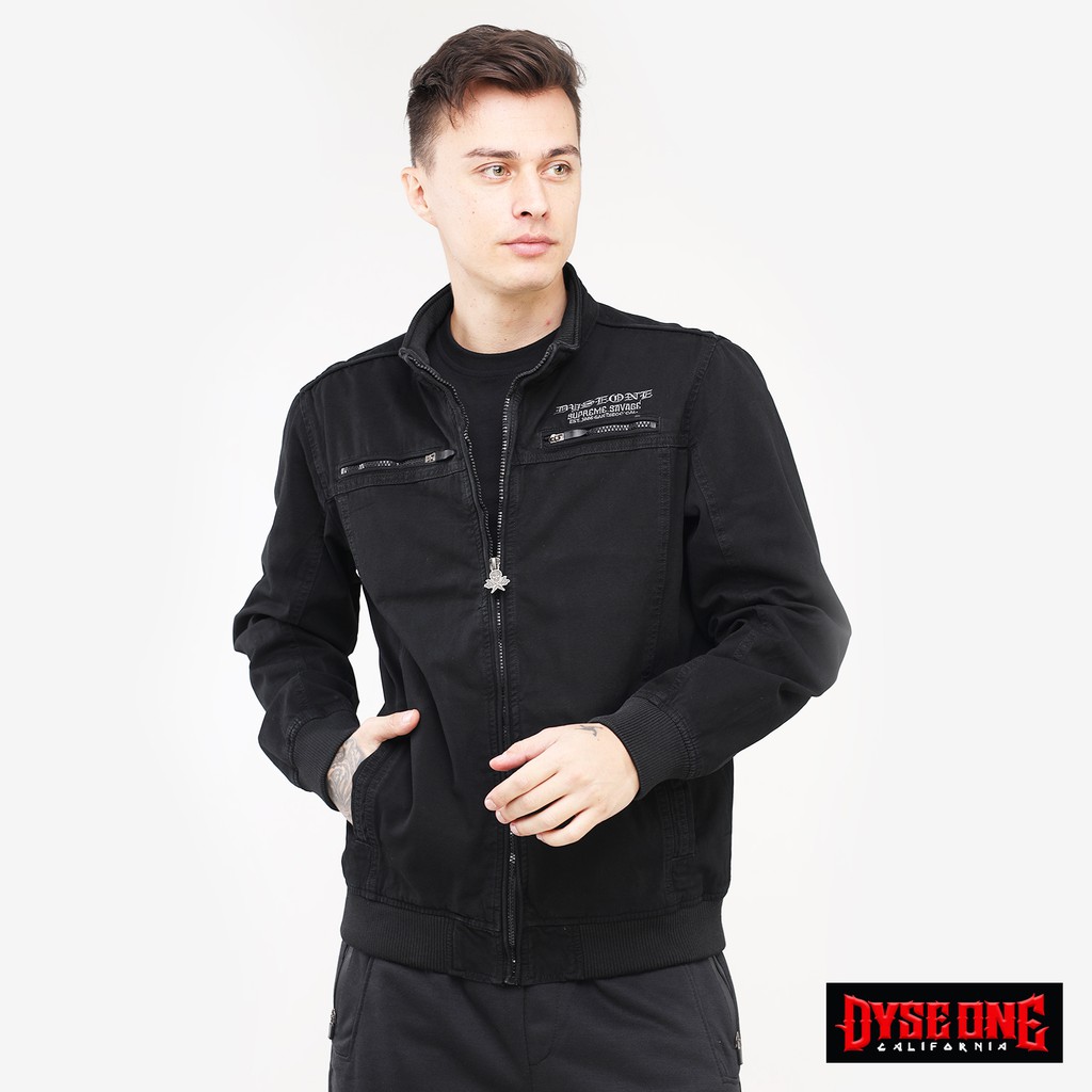 Dyse One Canvass Jacket DBT16A-0027 (Jet Black) | Shopee Philippines