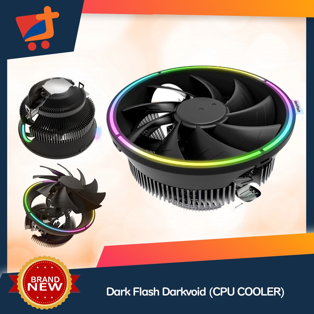 darkFlash Darkvoid RGB CPU Cooler for Intel/AMD | Shopee Philippines