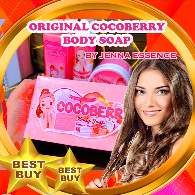 Original Cocoberry Soap KILO PACK by Jenna Essence | Shopee Philippines