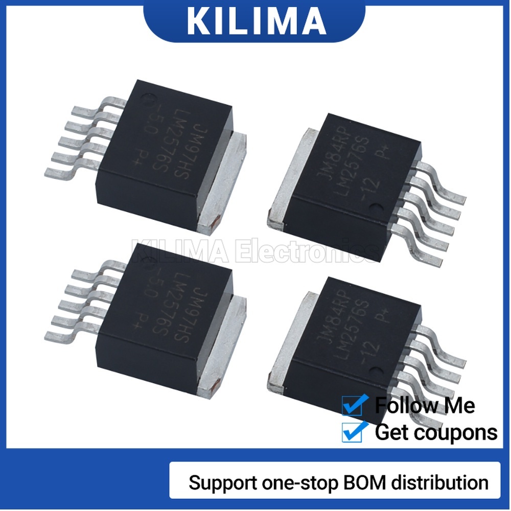 5Pcs LM2596 DC to DC Converter LM2596S-ADJ LM2596S-3.3 LM2596S-5.0 LM2596S-12 TO-263 | Shopee ...