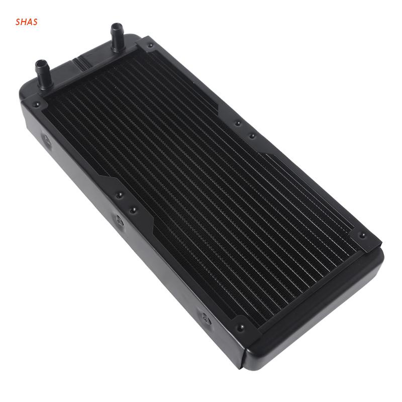 Shas Water Cooling Computer Radiator 18 Pipe Aluminum Heat Exchanger ...