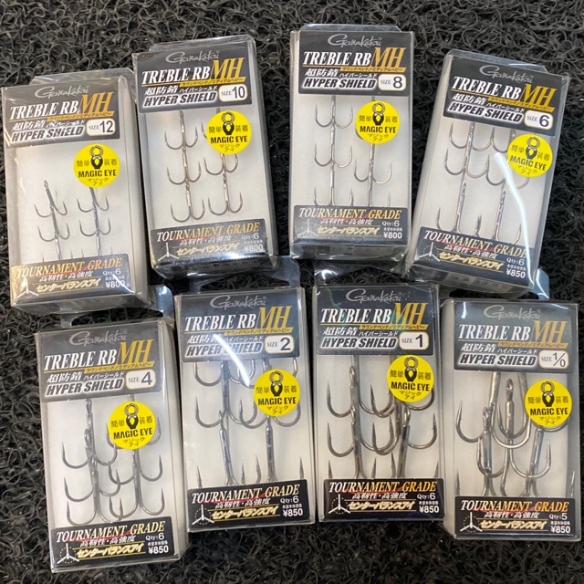 Gamakatsu Treble RB MH Hyper Shield Magic Eye Tournament Grade | Shopee Philippines