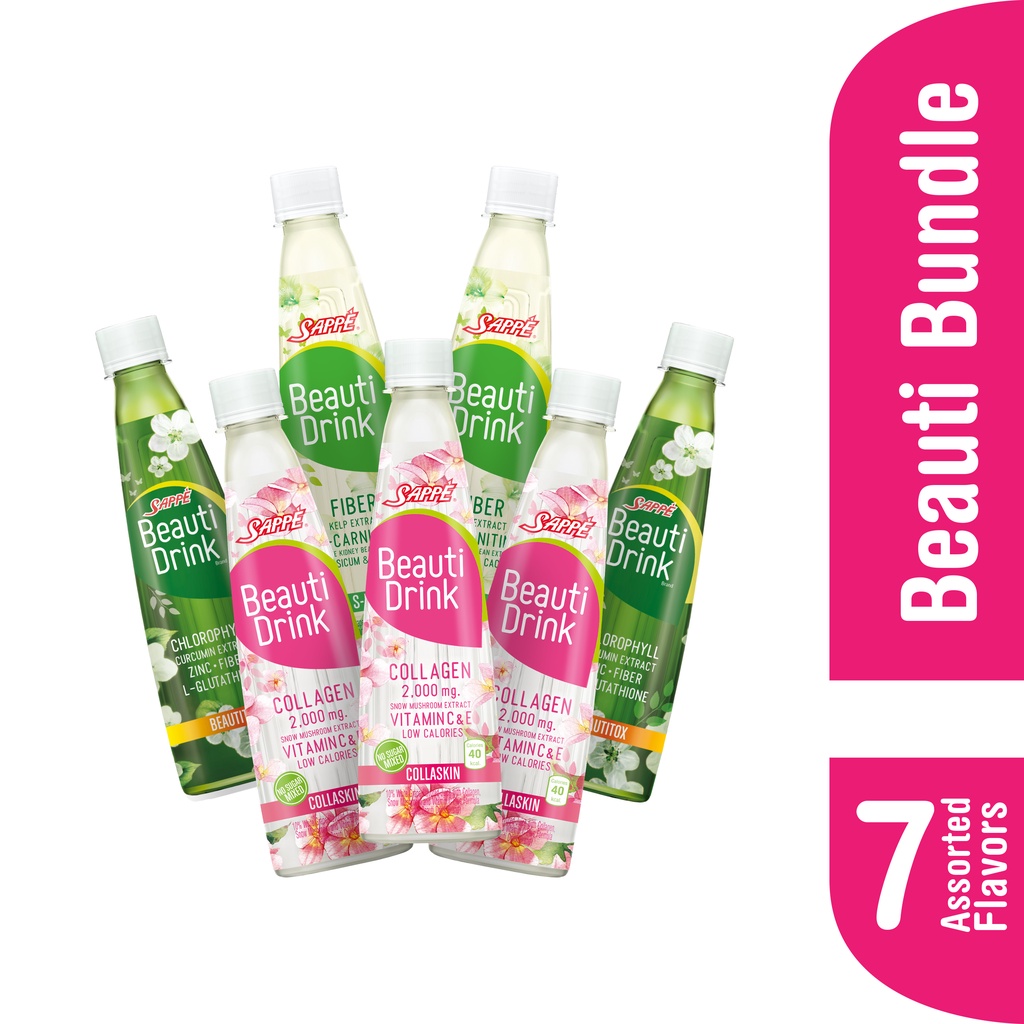 Beauti Drink Beauti Bundle 360ml x 7 | Shopee Philippines