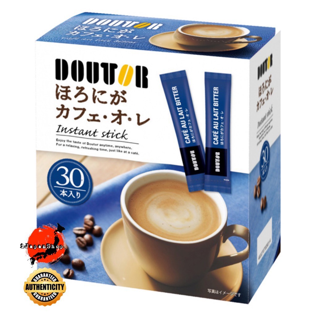 Doutor Japan Cafe Latte Instant Coffee Series 9 grams 30 Sticks ...