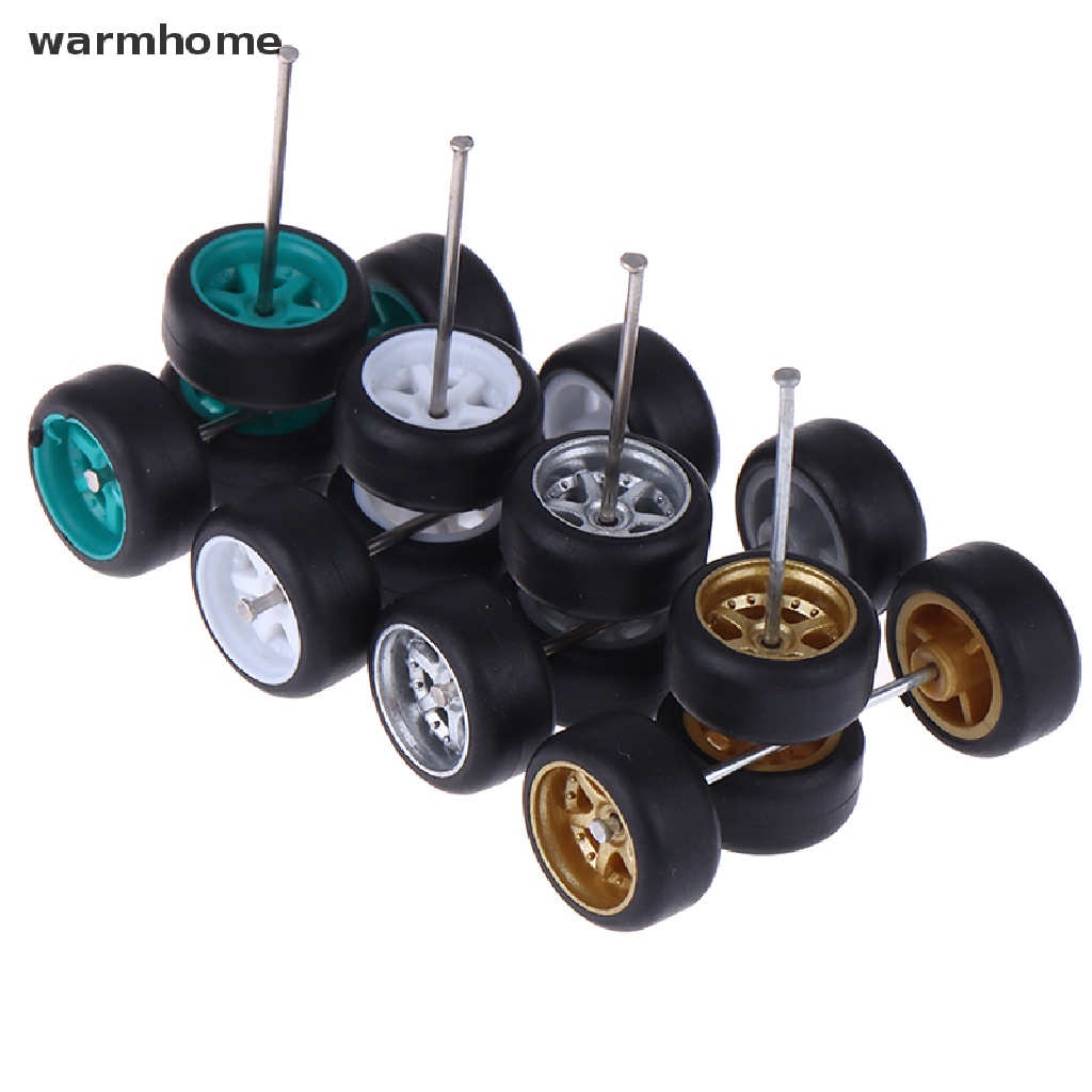 WMPH 1/64 Wheels For Hotwheels with Rubber Tire Model Model Car ...