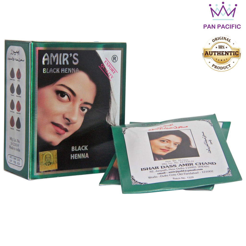 Amir's Hair Color with Natural Henna | Shopee Philippines