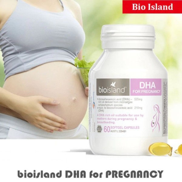 Bio Island DHA Pregnancy 60 60 capsules | Shopee Philippines