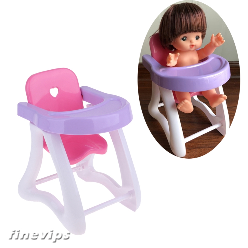 Doll Baby High Chair for Doll Kids Furniture Playset Toy | Shopee ...