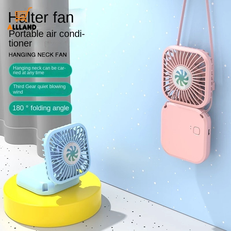 Portable Foldable Square Handheld Desktop Small Electric Fan with USB ...
