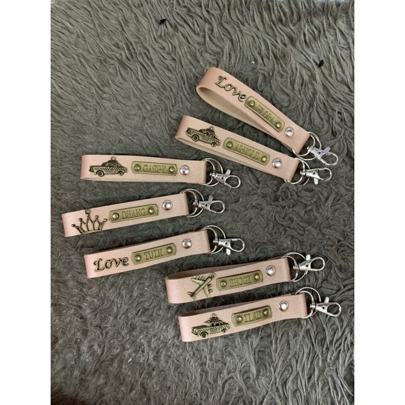 Personalized Metallic Keyring | Shopee Philippines