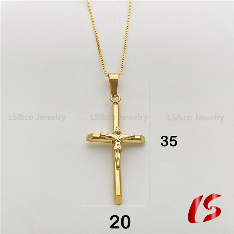 LS Jewelry 18K Gold Plated High Quality Pendant Necklace For Women ...