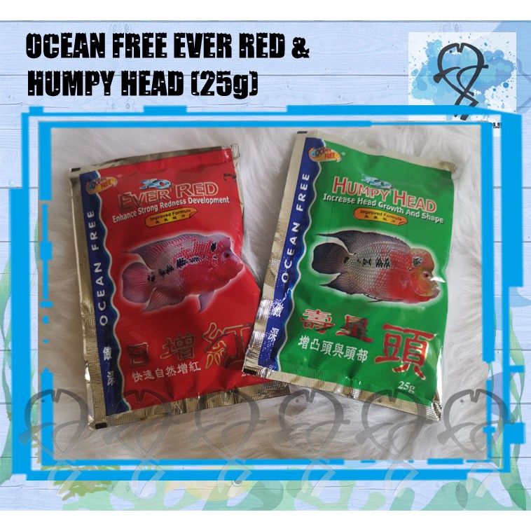 OCEAN FREE SUPER REDSYN/ EVER RED/ HUMPY HEAD (25g) | Shopee Philippines