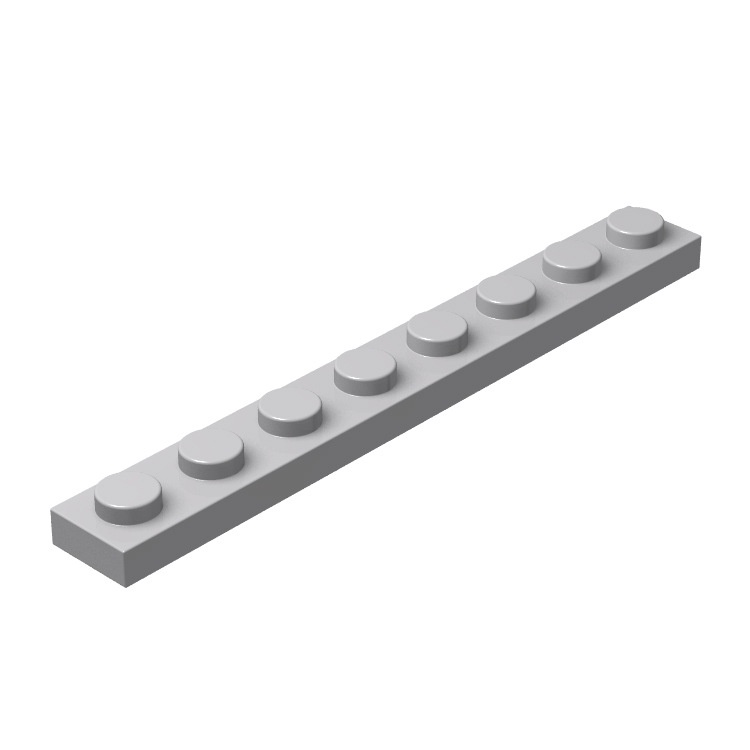lego parts 3460 normal 1x8 plate 20pcs | Shopee Philippines