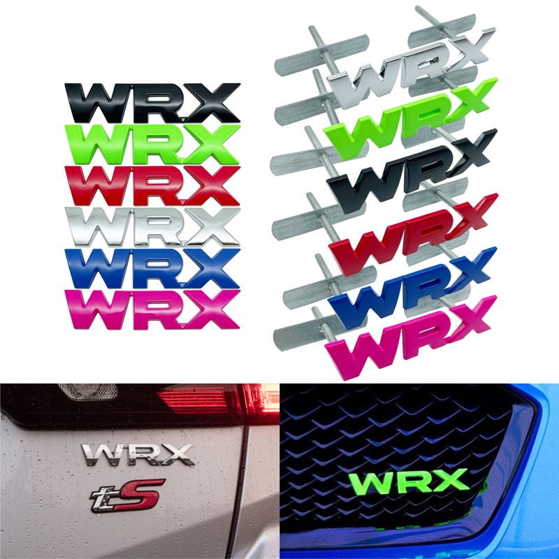 For Subaru WRX Logo Forester XV Legacy Impreza STI BRZ WRC Car Rear ...
