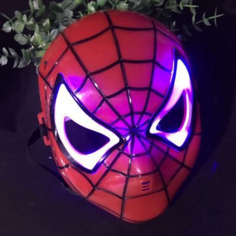 spiderman mask LED for kids | Shopee Philippines