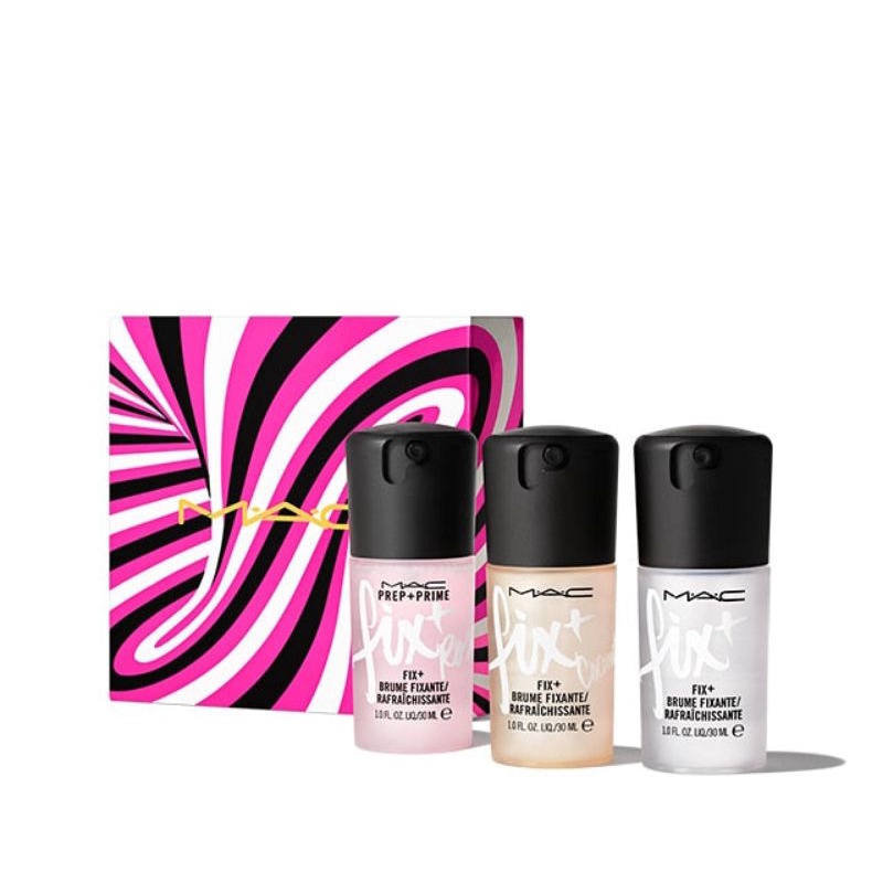Authentic / Original MAC Fix+ Mystic Mist Mini Trio Setting Spray 3x ...