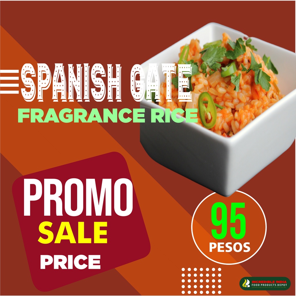 Shakti Baba Spanish Gate Fragrance Rice Promo SALE PRICE-1 kg | Shopee ...
