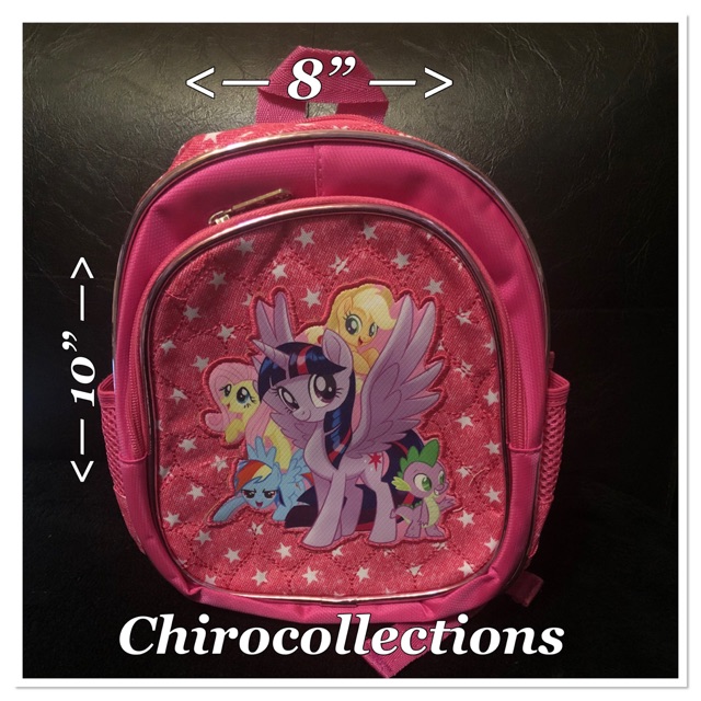 My Little Pony Pink School Backpack Bag | Shopee Philippines