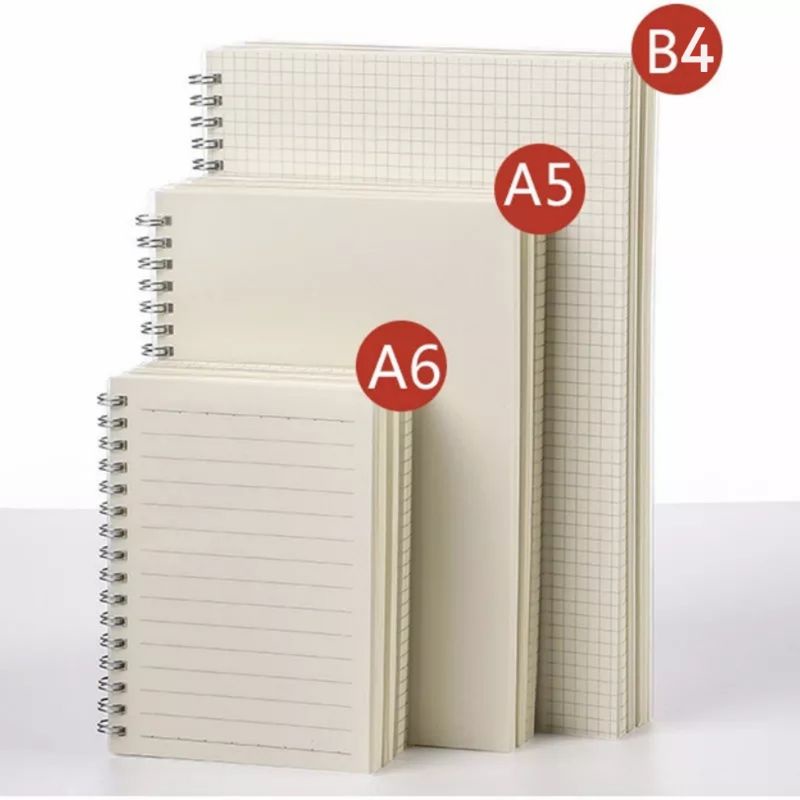 ☀️80 Sheets Loose Leaf Notebook Refill Spiral Binder Diary Planner A5 ...