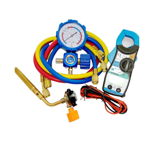 R22 AND R134A FREON FILLING TOOLS FOR HOME AC FREON MEASURING ...