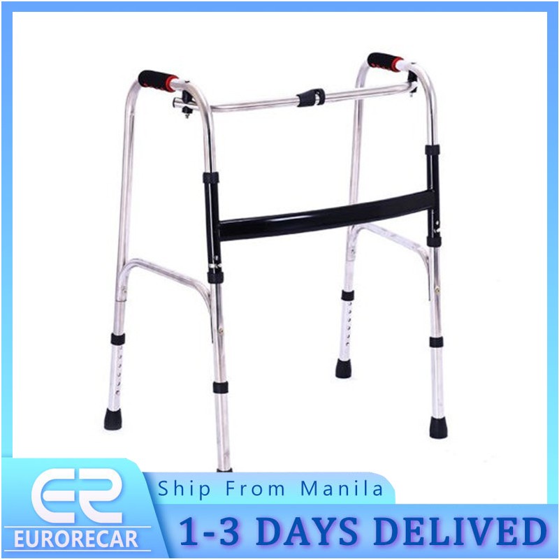 Adult walker foldable and adjustable Heavy Duty Foldable stainless ...