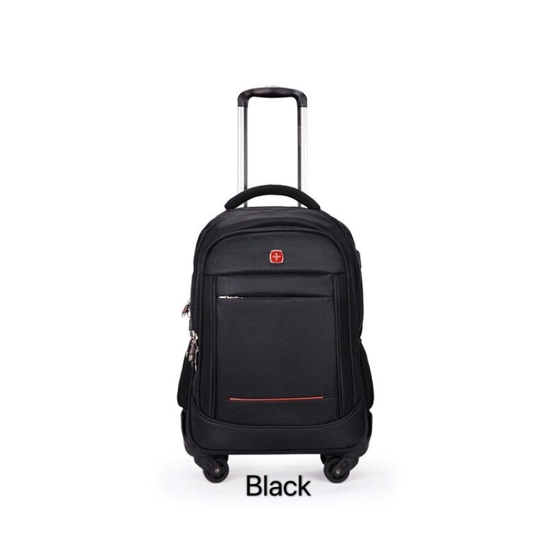 4 Wheels Backpack Rotates 360 Degrees With A Notebook Compartment ...