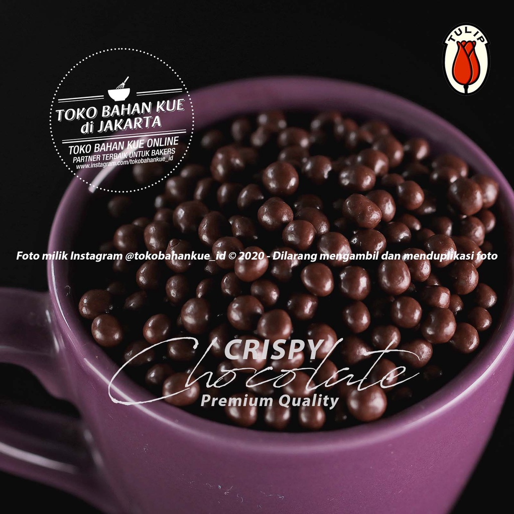 250gr Choco Ball Crispearls Compound Topping Tulips For CRISPY Choco ...