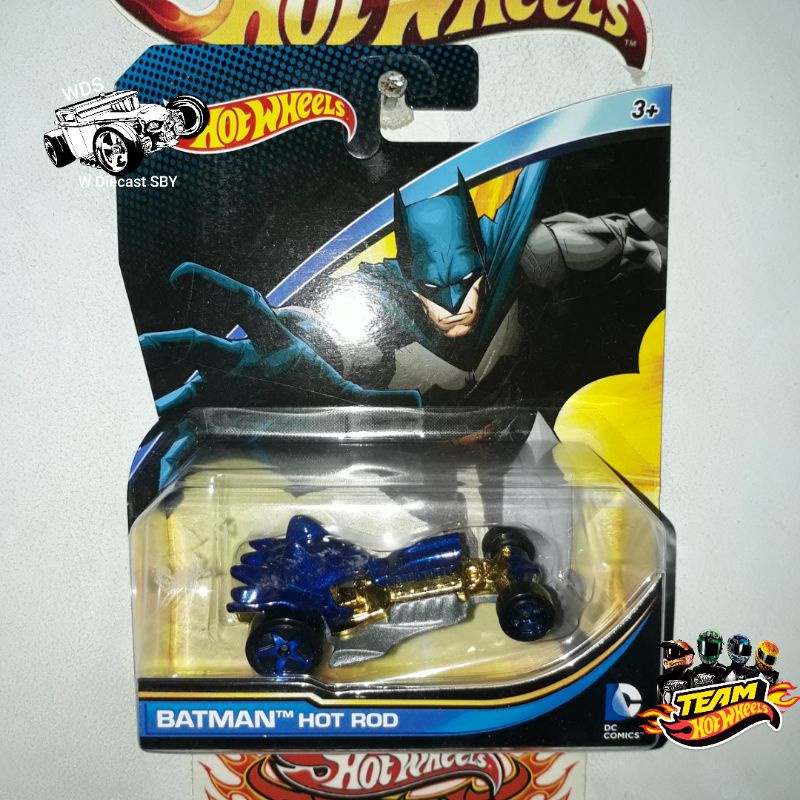 Hot Wheels Character Batman Hot Rod Batmobile Movies DC Comics Racing ...