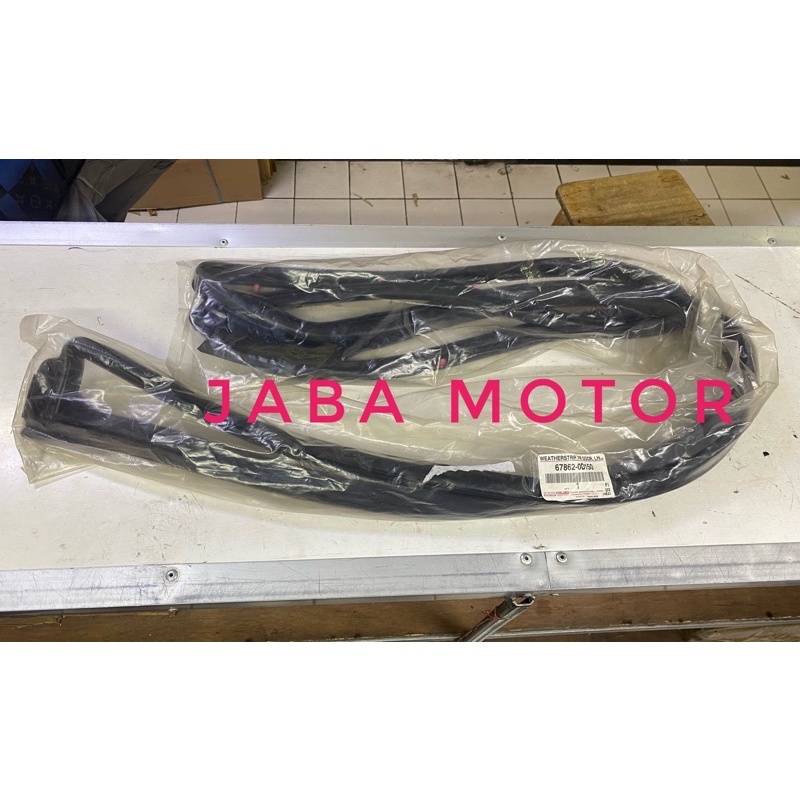 Vios-limo gen 3 door rubber 2013-up front left original | Shopee ...