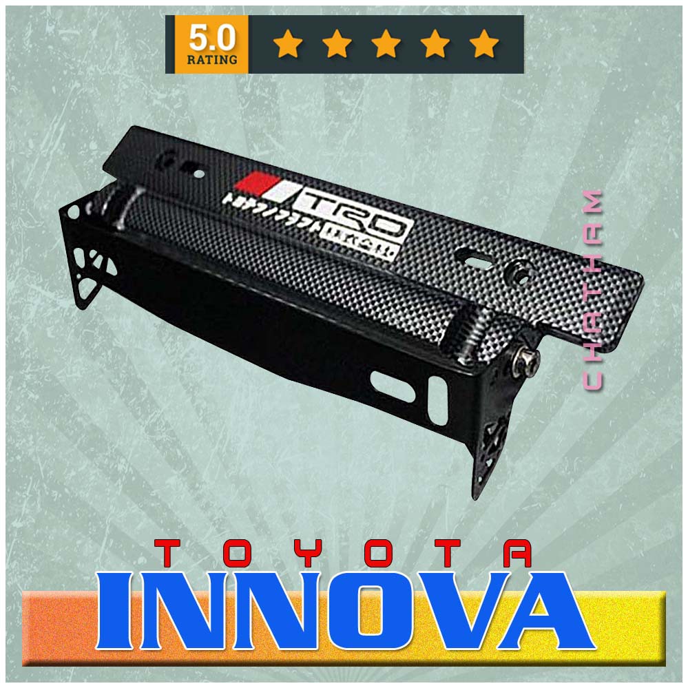 TRD Adjustable Plate Holder for Toyota Innova | Shopee Philippines