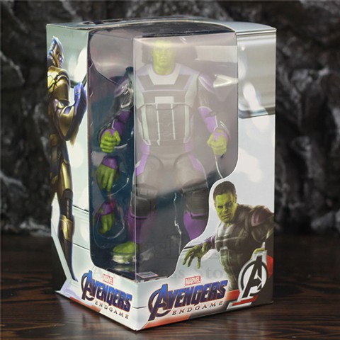ZD Toys Marvel Avengers Endgame Quantum Suit Hulk Action Figure ...