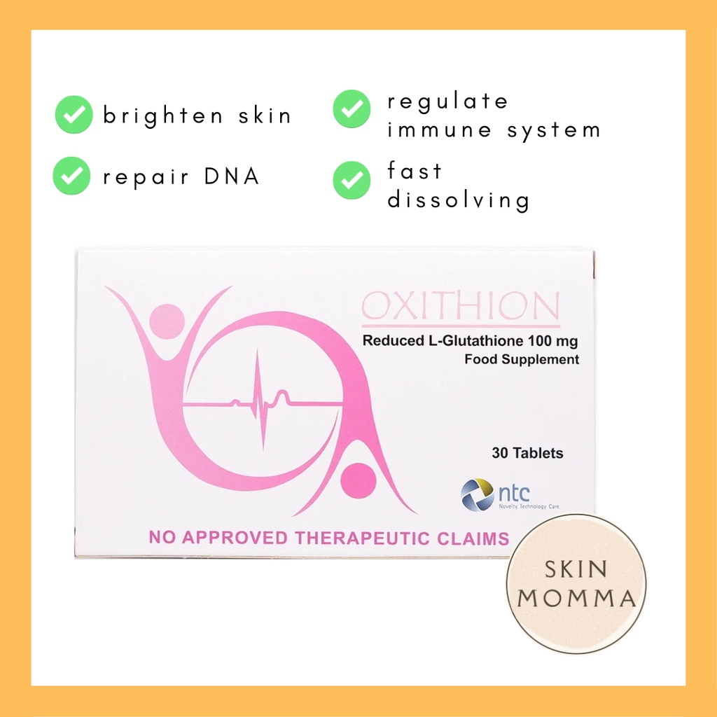 Oxithion glutathione sublingual 30pcs | Shopee Philippines