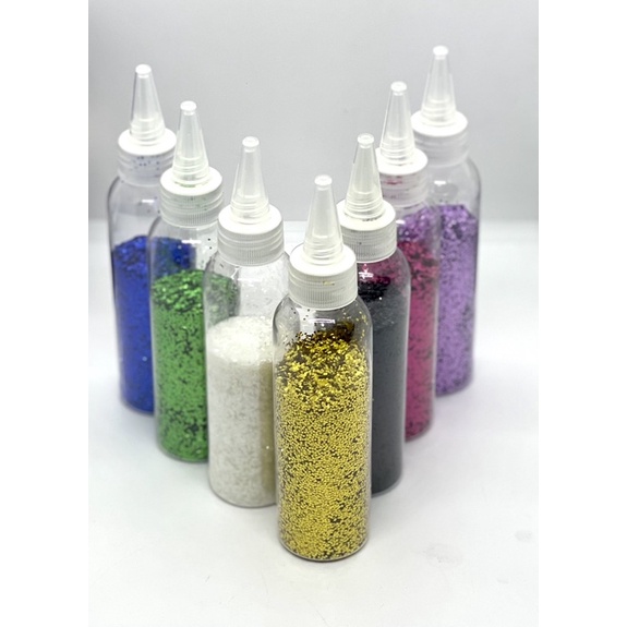 Glitter Powder 1mm New Model Pointed Bottle | Shopee Philippines