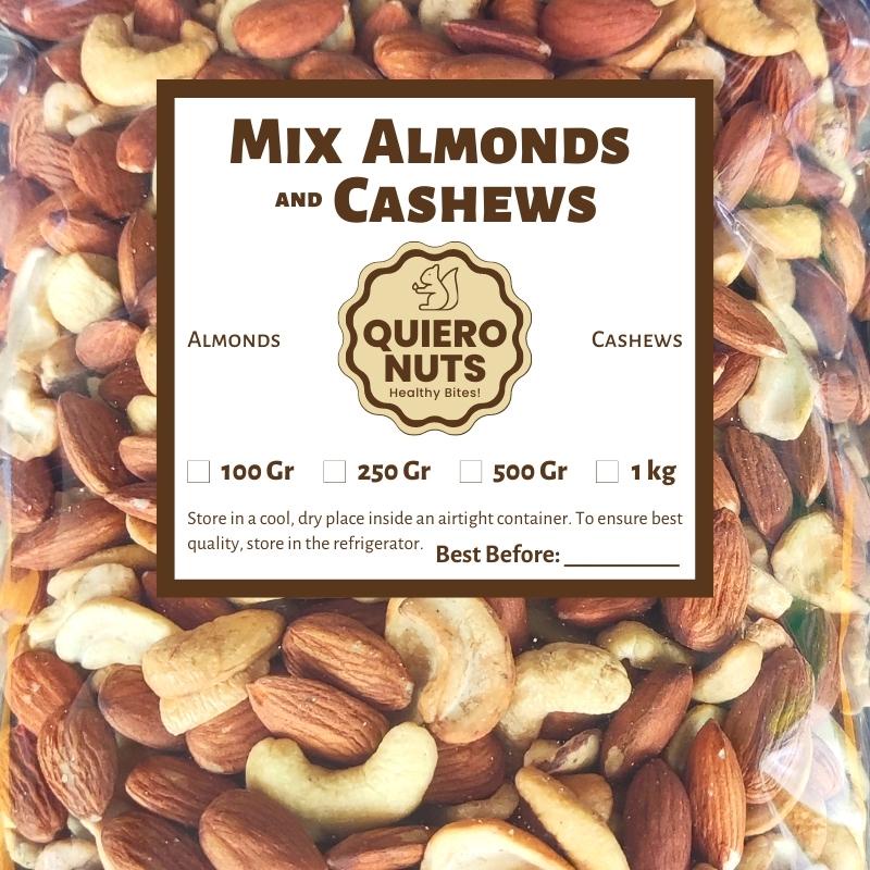 Mix Almonds and Cashews (50% each) | Shopee Philippines