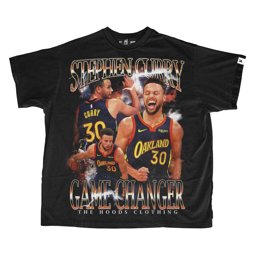 STEPHEN CURRY THE GAME CHANGER BOOTLEG/VINTAGE OVERSIZED SHIRT | Shopee ...