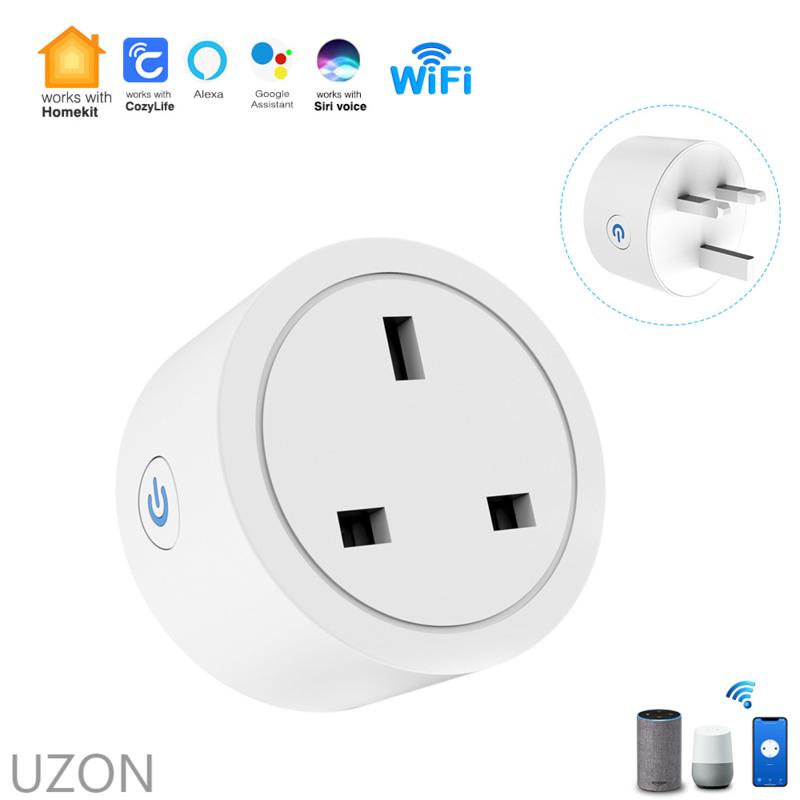 Homekit Smart Socket UK US socket Plug/Voice Control Mobile App Remote ...