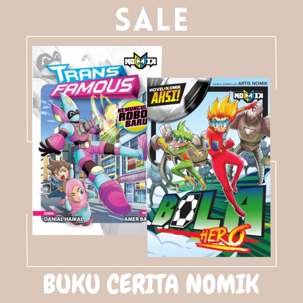 Novel Book Comics Access Nomics (TRANSFAMOUS Key ROBOT New / HERO Ball ...