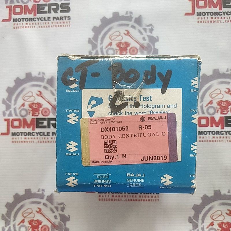 CT100 BODY CENTRIFUGAL OIL FILTER GENUINE DX101053 (G7-C) | Shopee ...