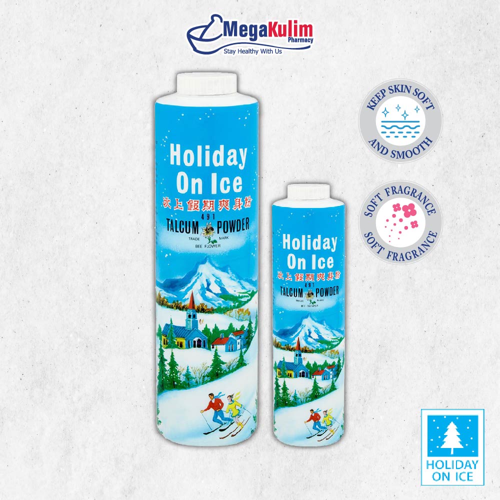 Holiday On Ice Talcum Powder (175g / 400g) | Shopee Philippines