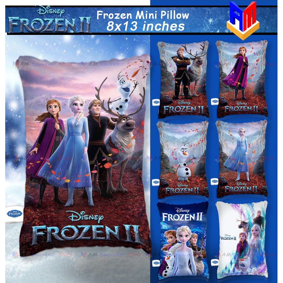Frozen I / Frozen II /Frozen Cute Pillow / AM Souvenir Shop | Shopee ...