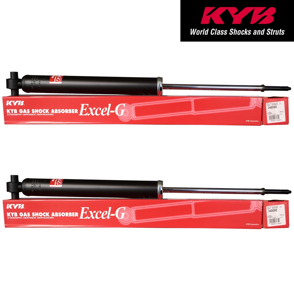 KYB 348090 for Toyota Vios, Yaris 2013 - 2022 Set of 2 Rear Gas Shock ...