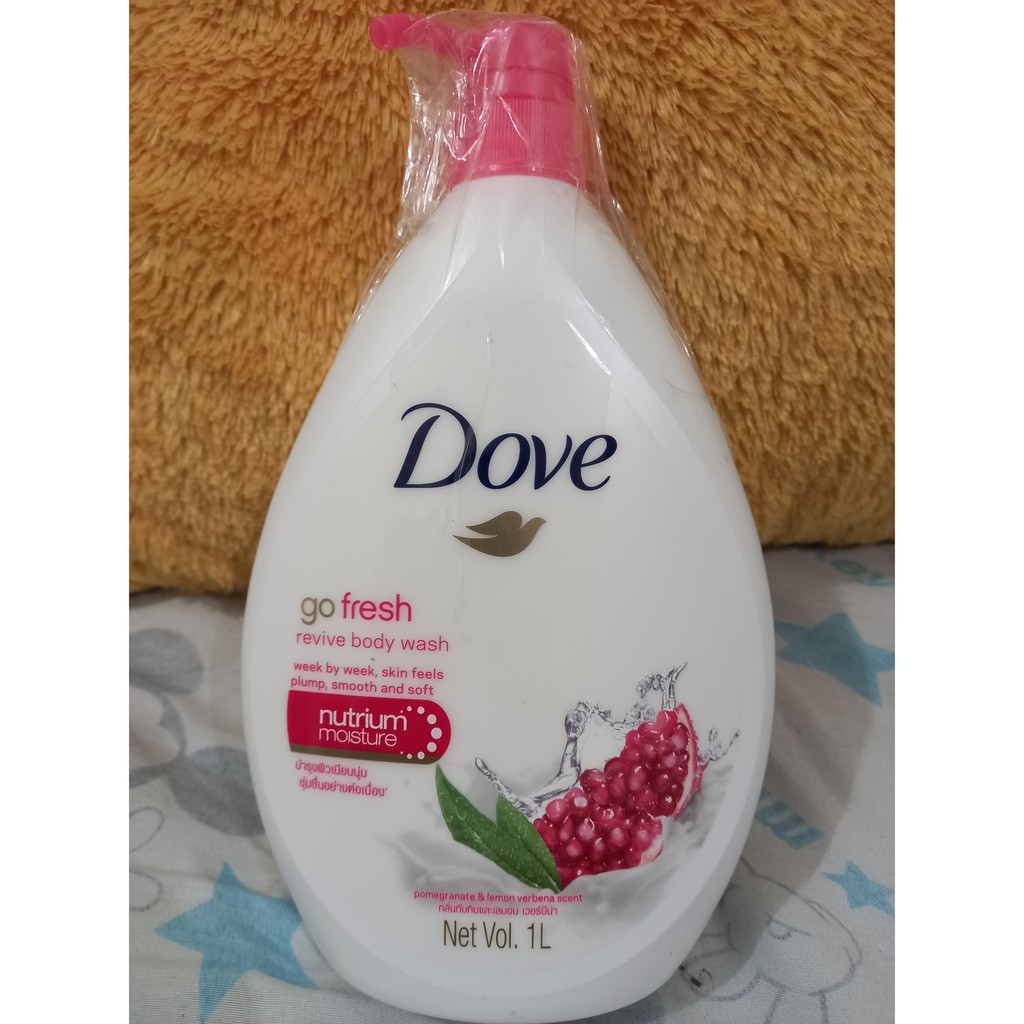 Dove Go Fresh Revive Body Wash 1L | Shopee Philippines