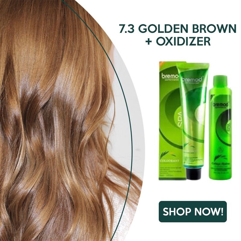 Bremod 7.3 golden brown plus oxidizer | Shopee Philippines