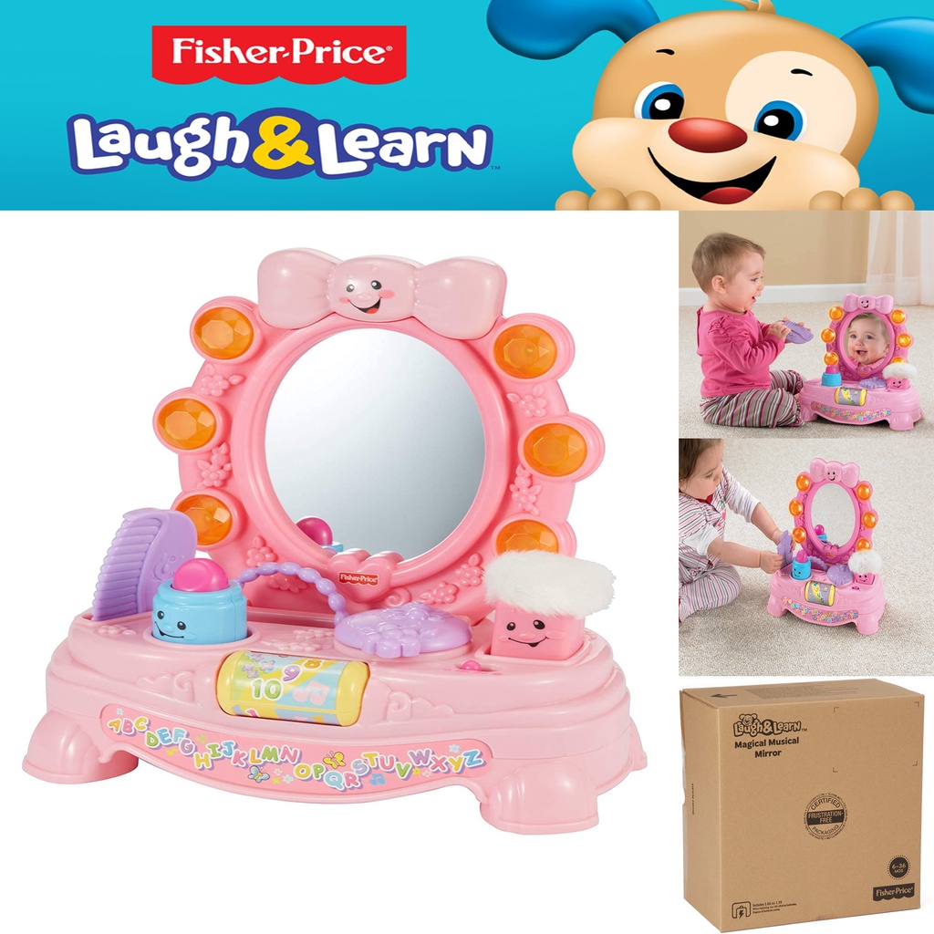 Fisher-Price Laugh & Learn Magical Musical Mirror 3 590-Rm | Shopee ...