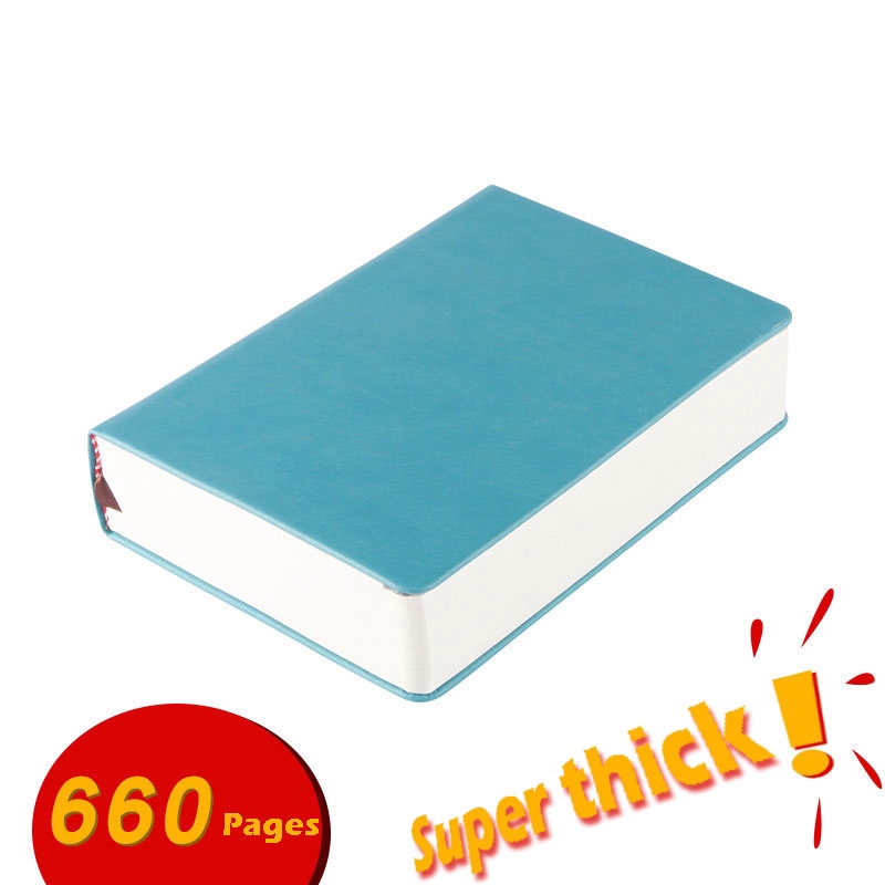 Super thick Notebook leather soft cover 330 sheets blank page ...