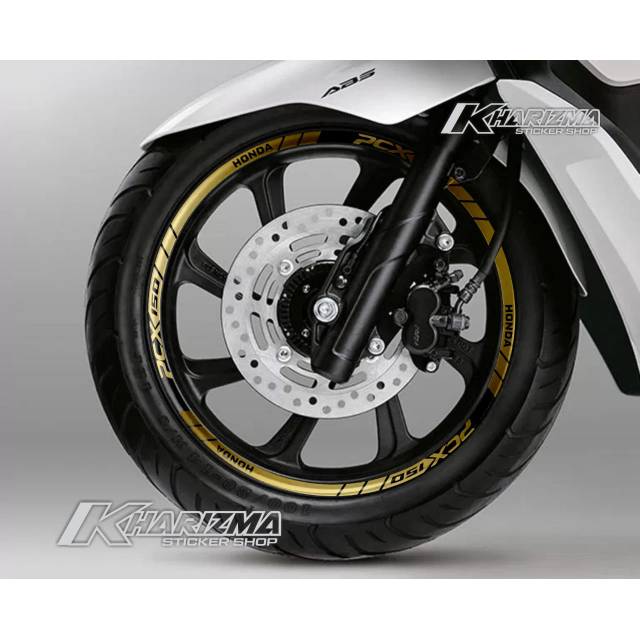 Honda PCX rim trim, reflective material | Shopee Philippines