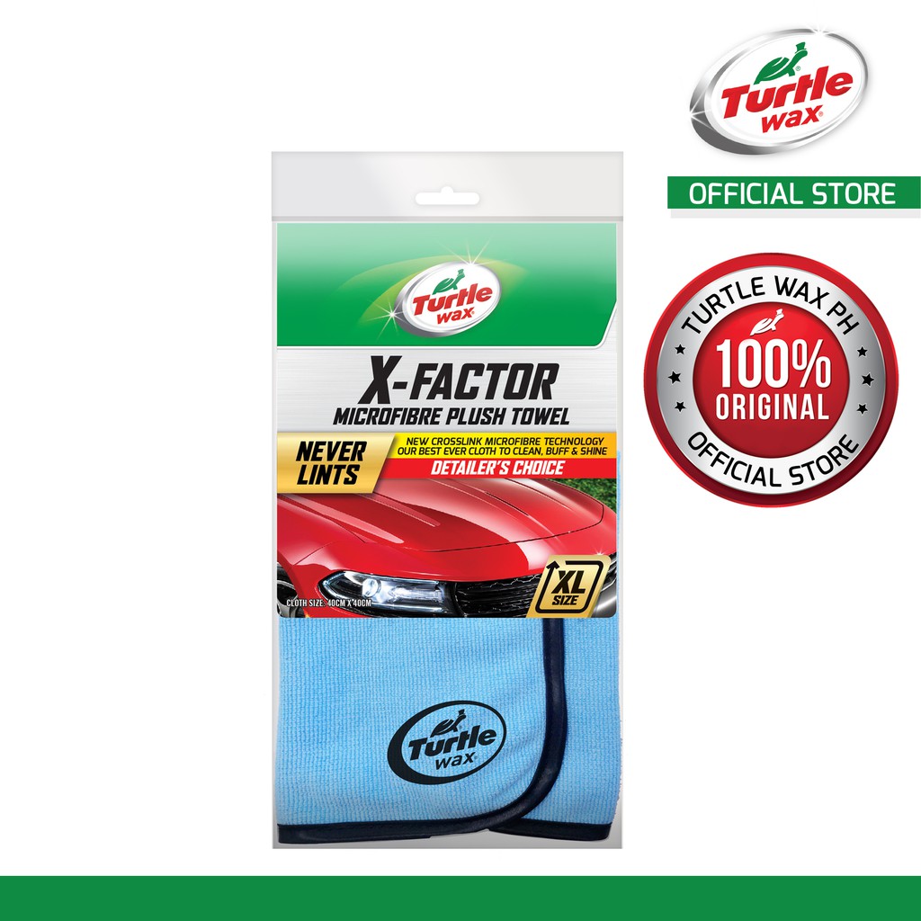 Turtle Wax X-Factor Microfibre Plush Towel TWA160 | Shopee Philippines