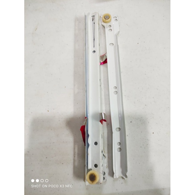 Drawer Guide / White Drawer Slide (Per Pair) (12" | 14" | 16 ...