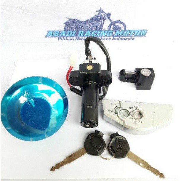 Megapro New Primus Ignition Key Set Plus Seat Lock and Tank Cover Made ...