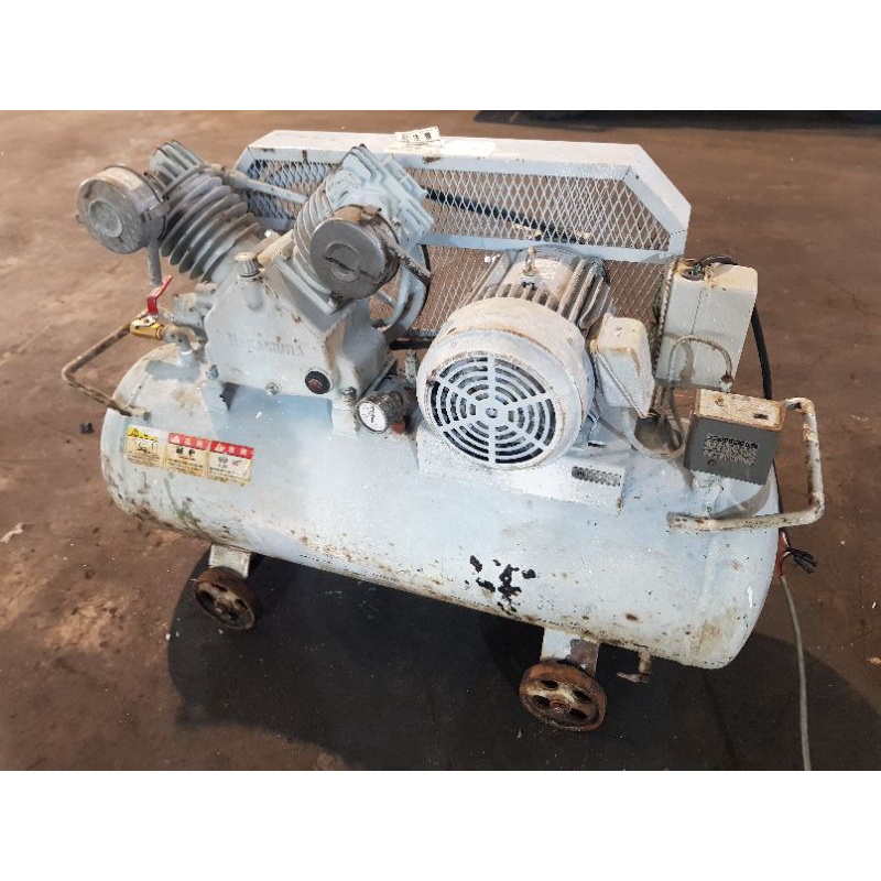 Air Compressor 3Hp 220V 3phase Piston Type NAKAMURA(Original Made in ...